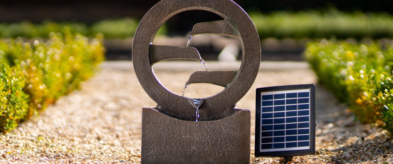 How Good are Solar Powered Water Features - The Primrose Garden Club ...